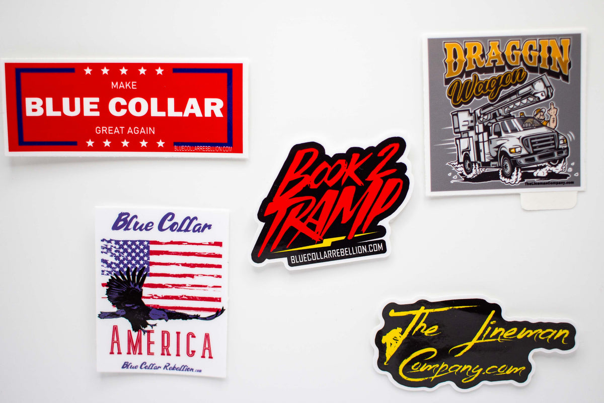 "Book 2 Tramp" 2.5x2" Sticker – The Lineman Company